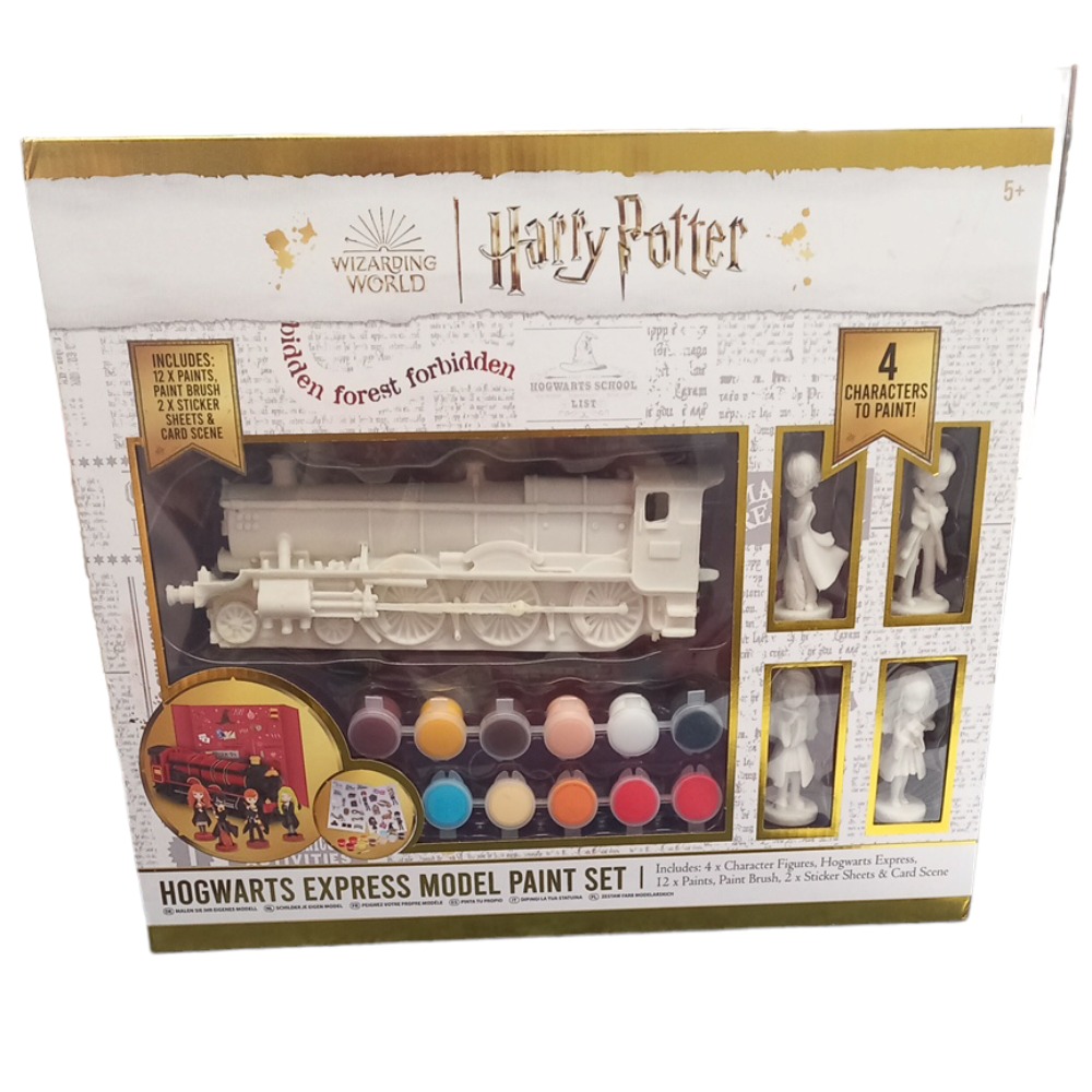 New Harry Potter Hogwarts Express Model Paint Set New - Own4Less